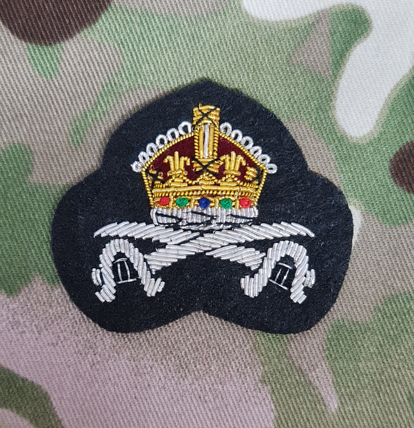 Royal Army Physical Training Corps RAPTC Officers Bullion stitched Ber ...