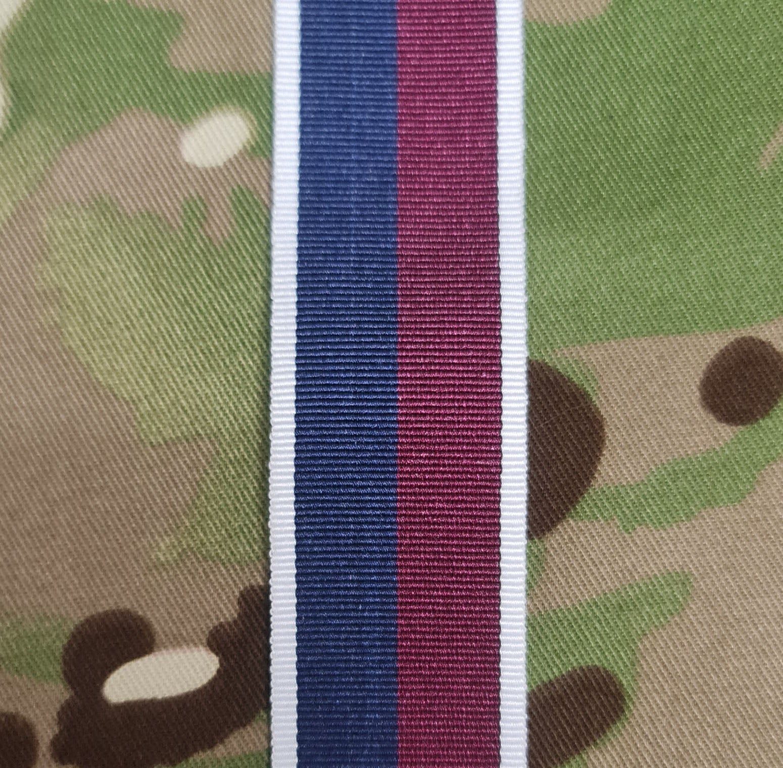 Royal Air Force (RAF) Long Service and Good Conduct (LSGC) Medal Ribbo ...