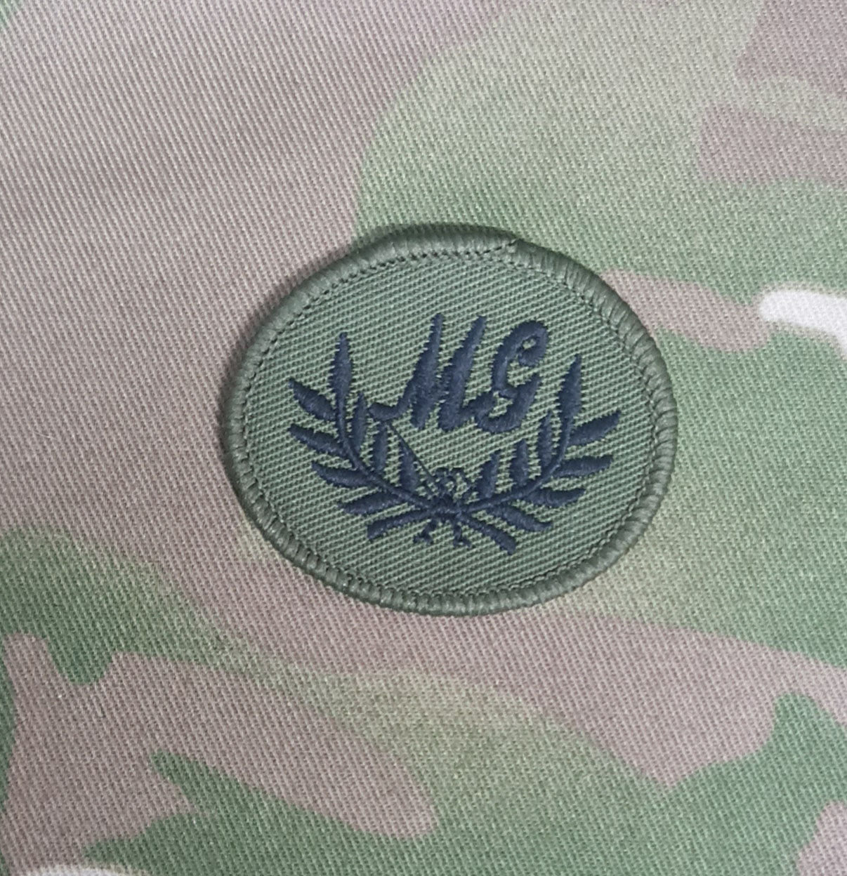 Embroidered Machine Guns (MG) Qualification Badge - subdued - combat ...