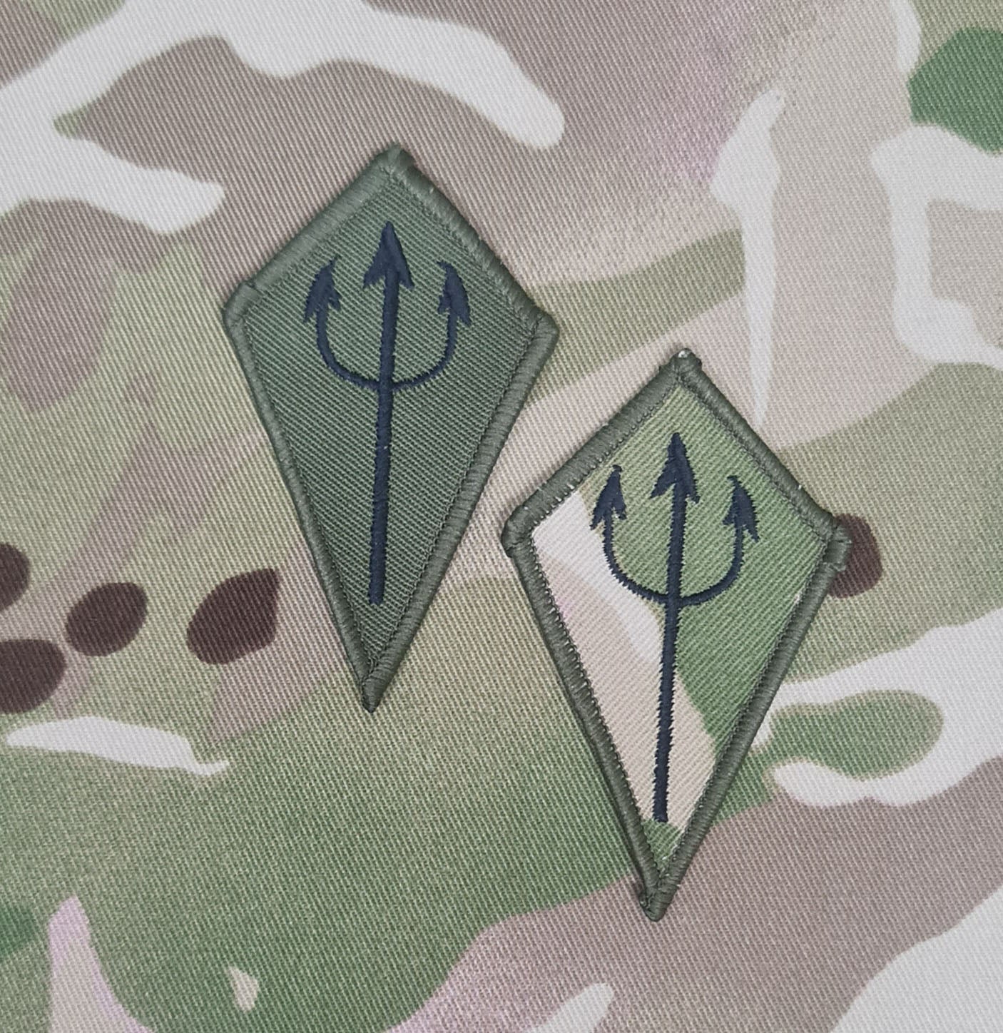 Embroidered HUMINT / DHU Trident Badge / Patch (unofficial ...