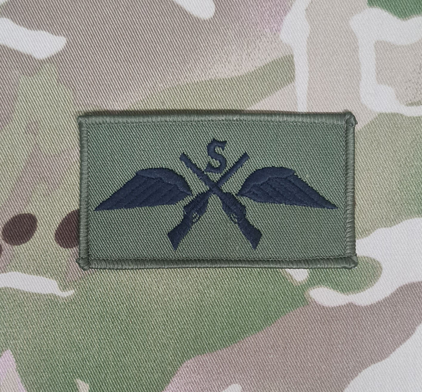 Embroidered Airborne Sniper Qualification Badge / Patch (unofficial ...