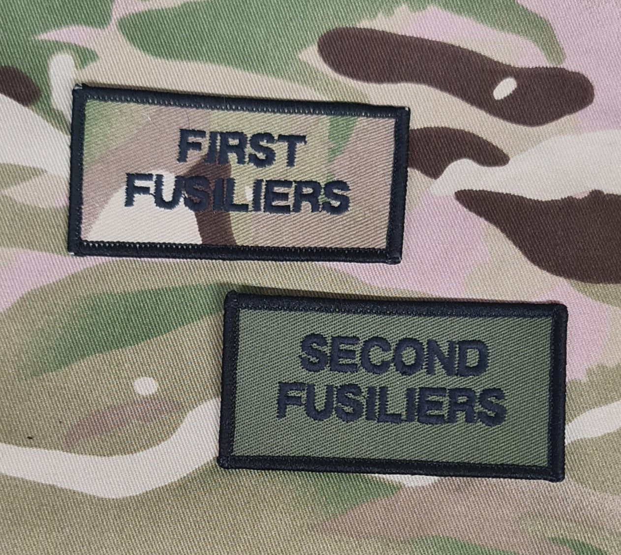 Fusilier Battalion Identification Badge- Qualification Badge / Patch ...