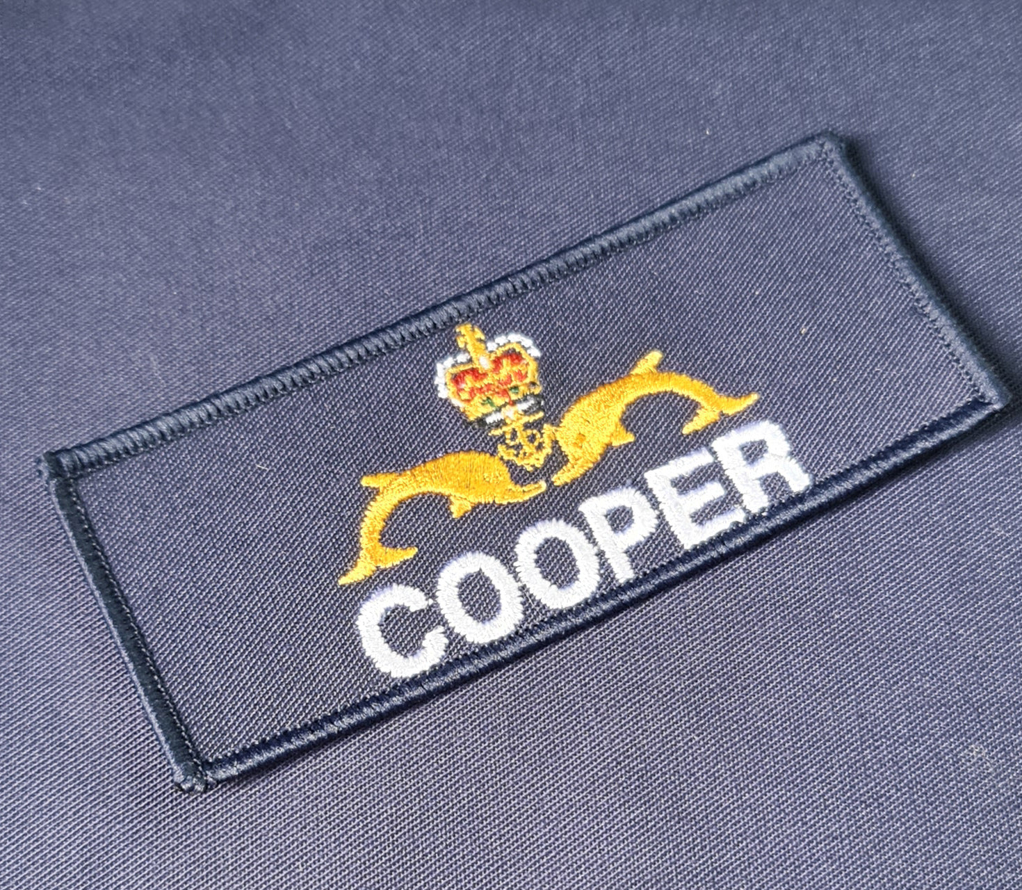 Submariner - Royal Navy Logo - Name Tape - RIG22 Style – hanger39colchester