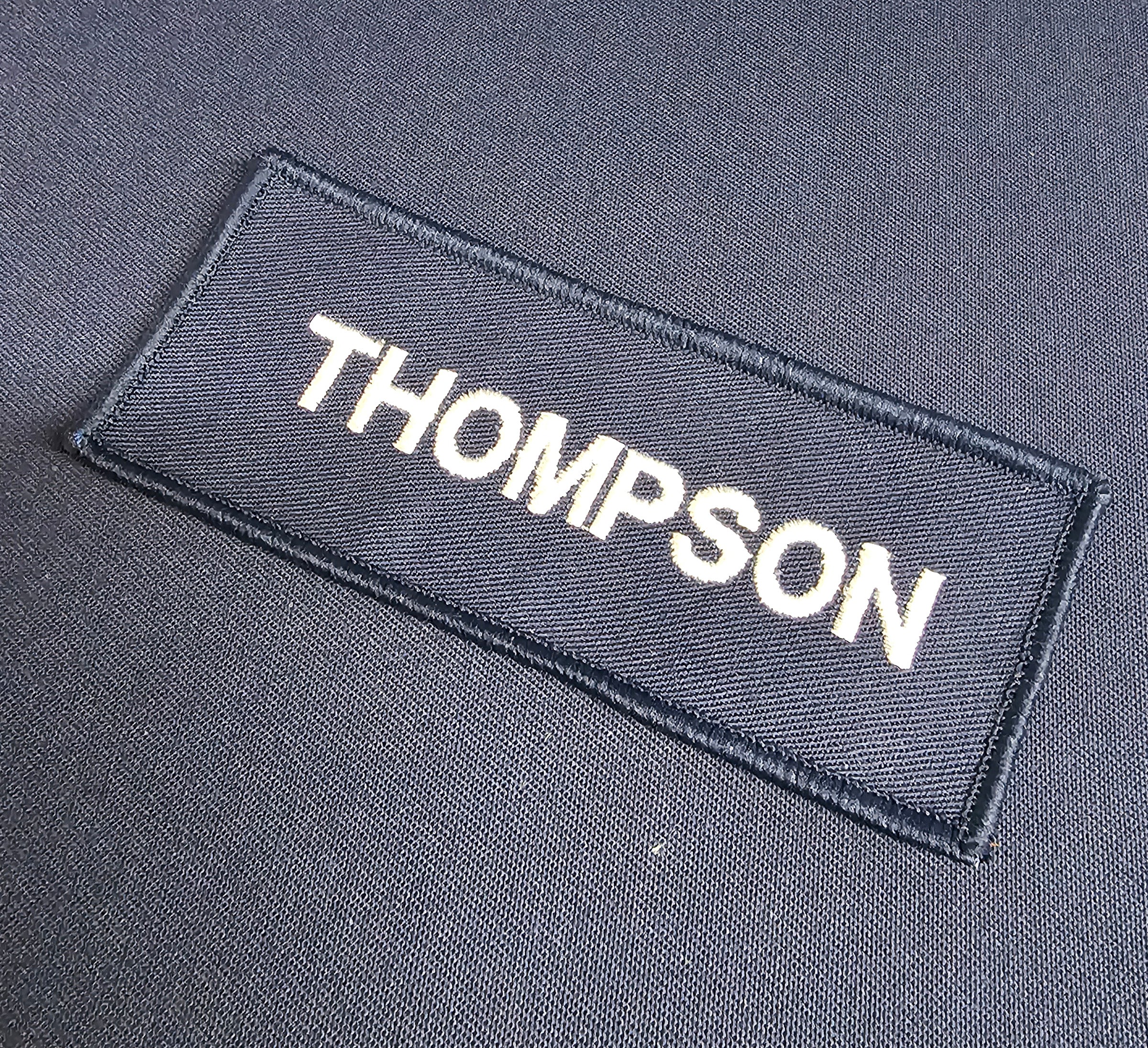 NEW Style - Royal Navy Rig22 Name Badge / Tally / Name Tape (Wide vers ...