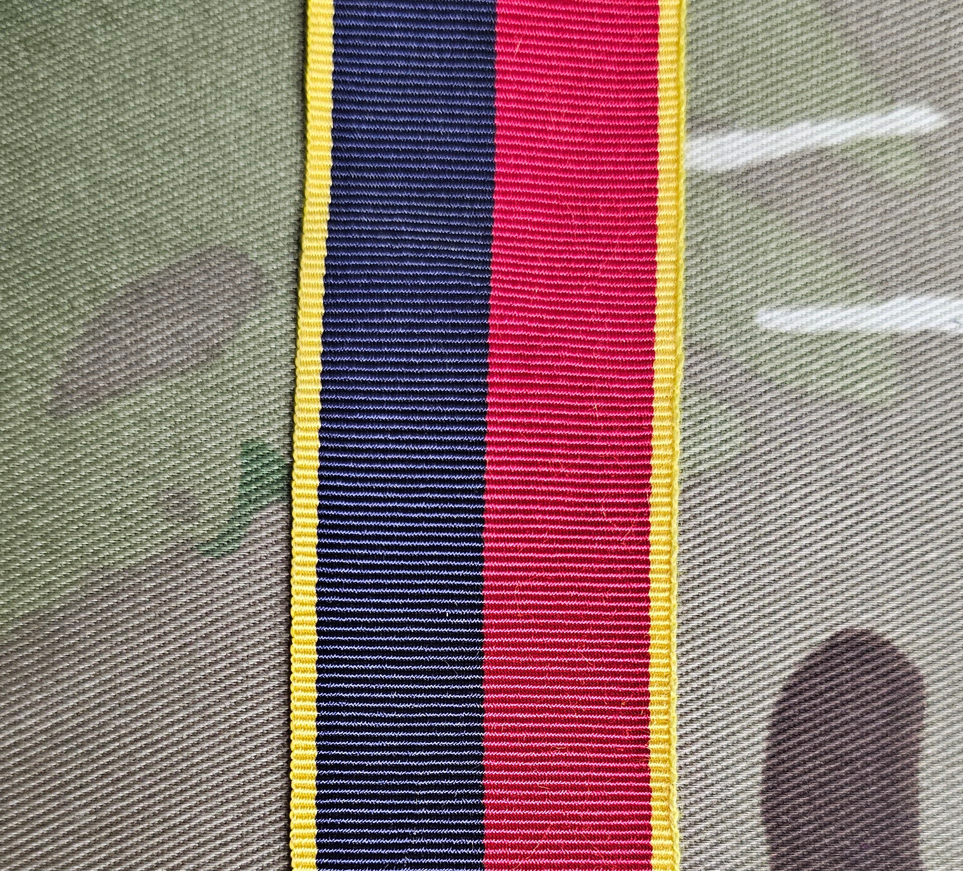 HAC TA Long Service Medal Ribbon (Full Size & Miniature Option ...