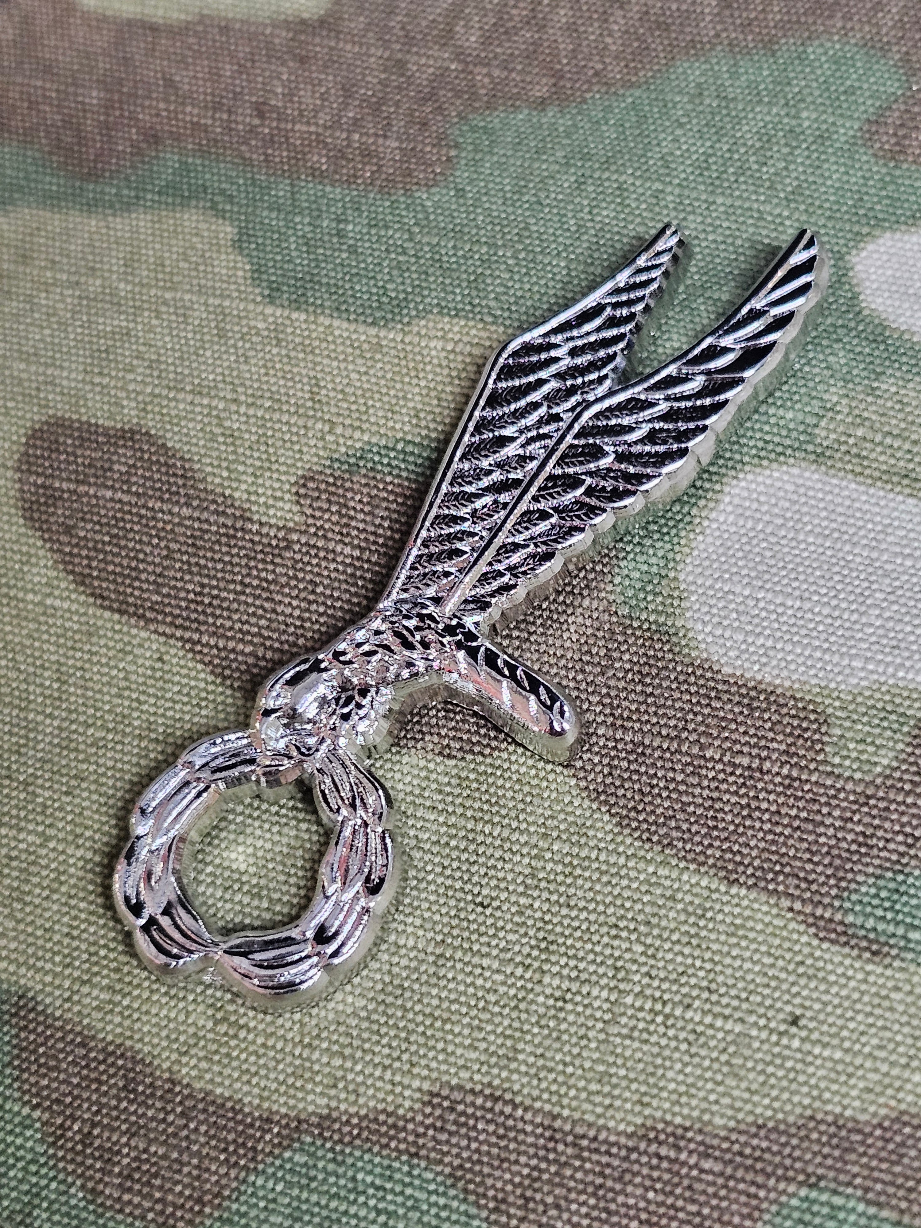 Polish (polska) Parachutist / Paratrooper Jump Wings Metal (Miniature ...