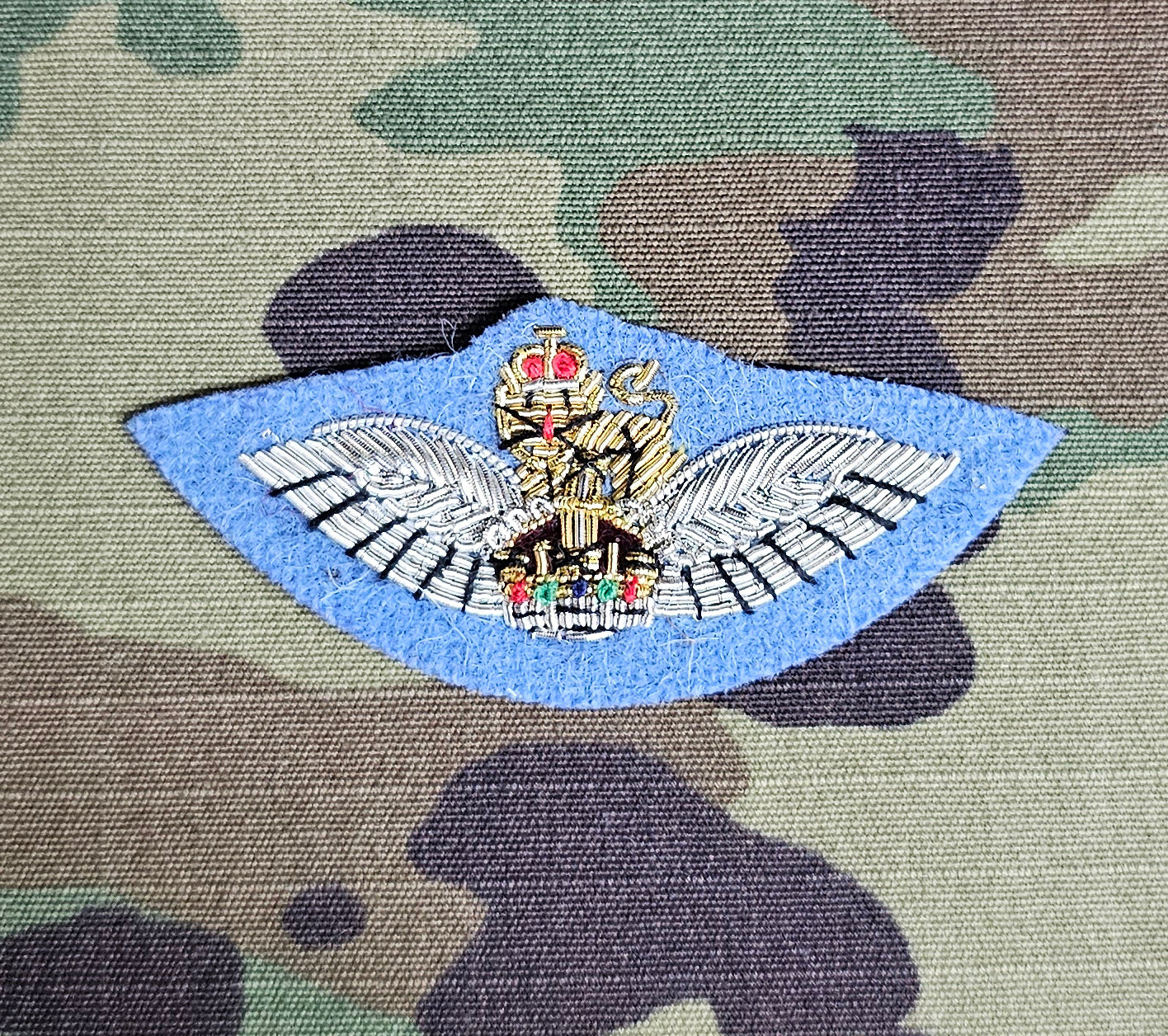 Army Air Corps (AAC) Pilots Wings Mess Dress Badge (CIIIR ...