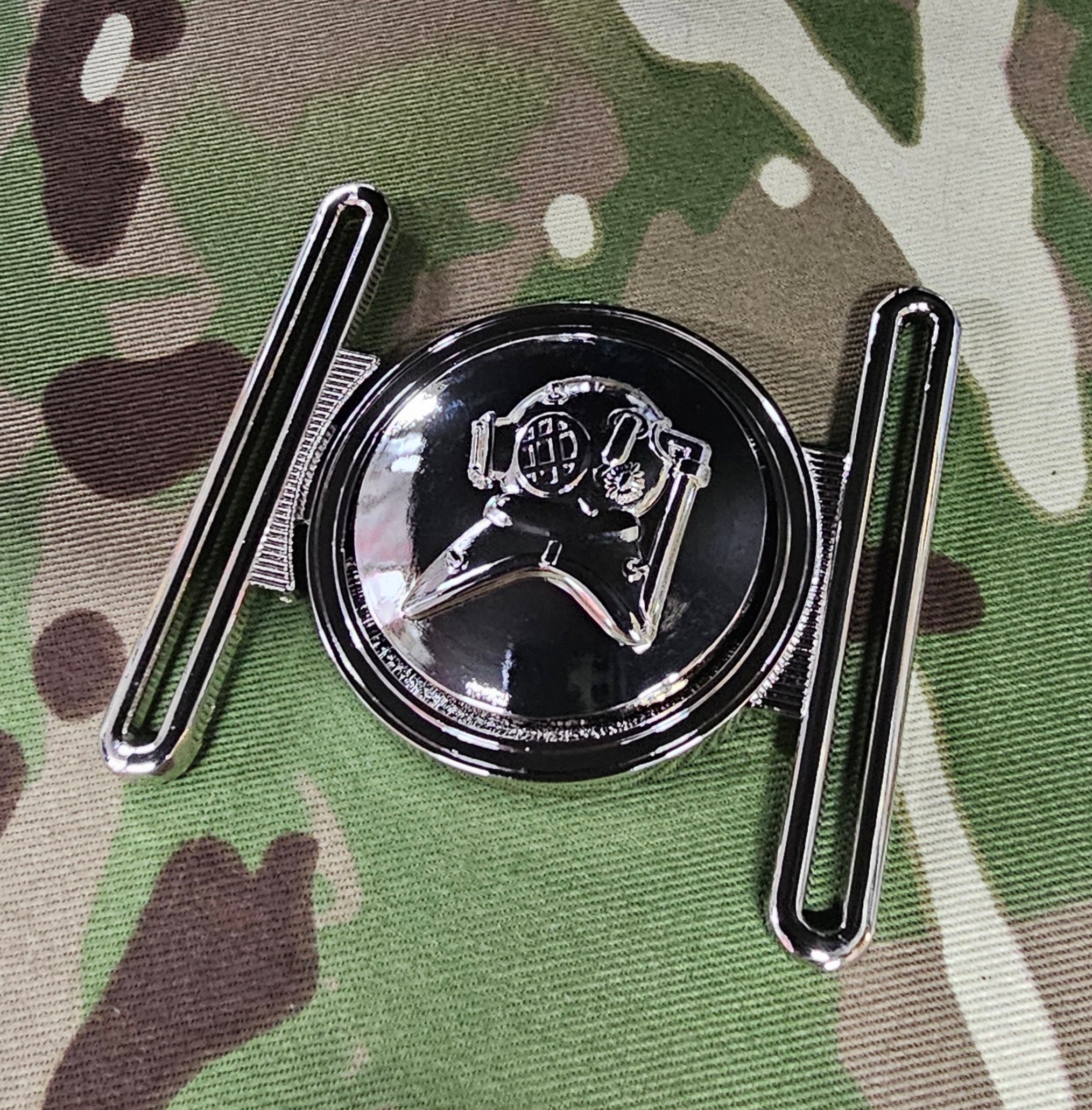 British Army - Royal Engineers / RE / Sapper / EOD - Stable Belt Buckl ...