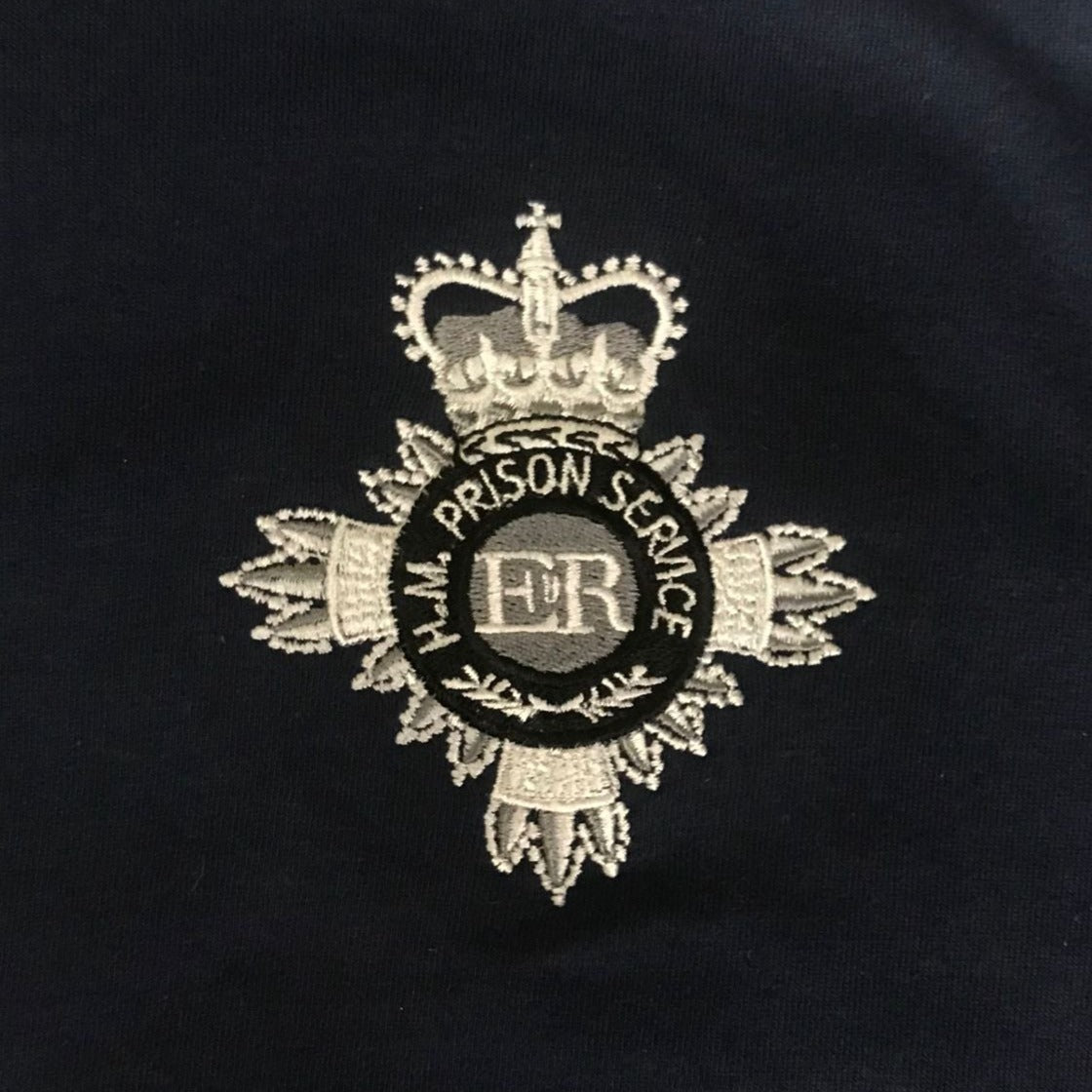HM Prison Service / HMP (EIIR)- Embroidered Design - Choose your Garme ...