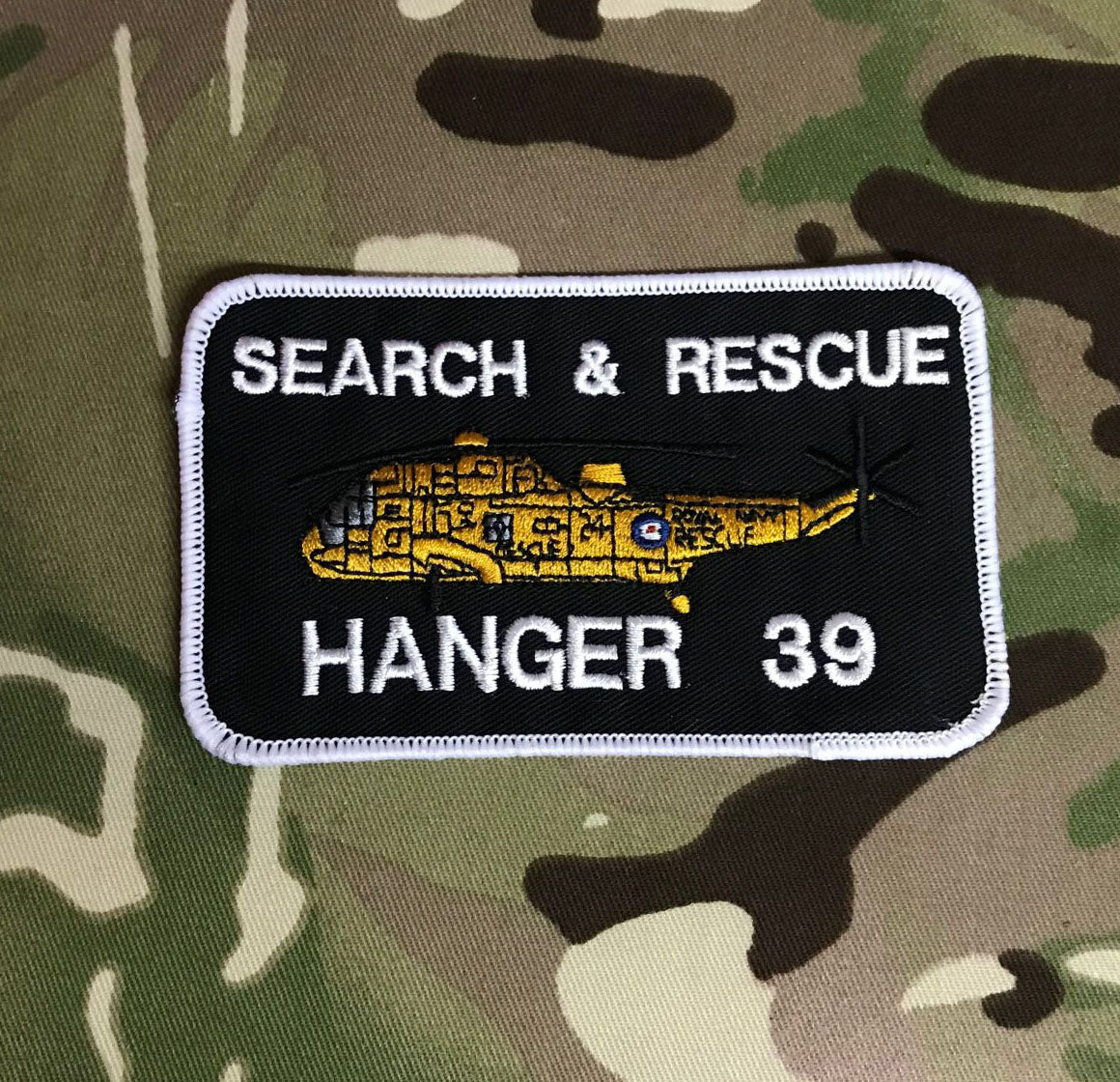 Bespoke Pilot / Crew Team Name Badge - (Search & Rescue) Sea King Heli ...