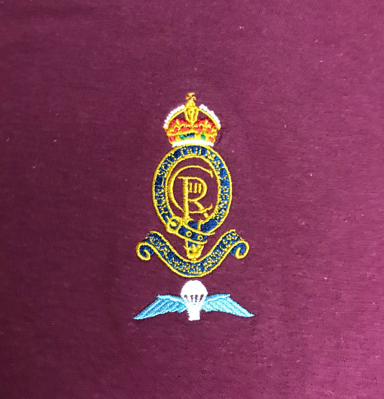 7 Para RHA (Royal Horse Artillery) CR3 - Embroidered - Choose your Gar ...