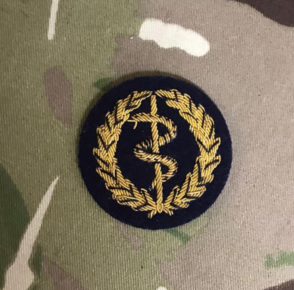RAMC / Paramedic - Bullion Wire No1 Dress Qualification badge ...