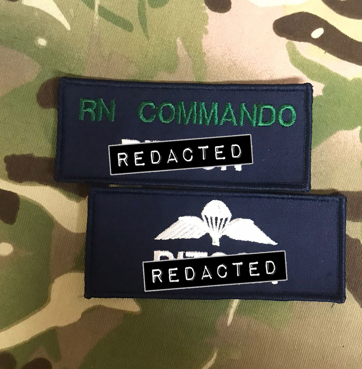 Royal Navy Commando - Royal Navy Logo - Name Tape - RIG22 Style ...