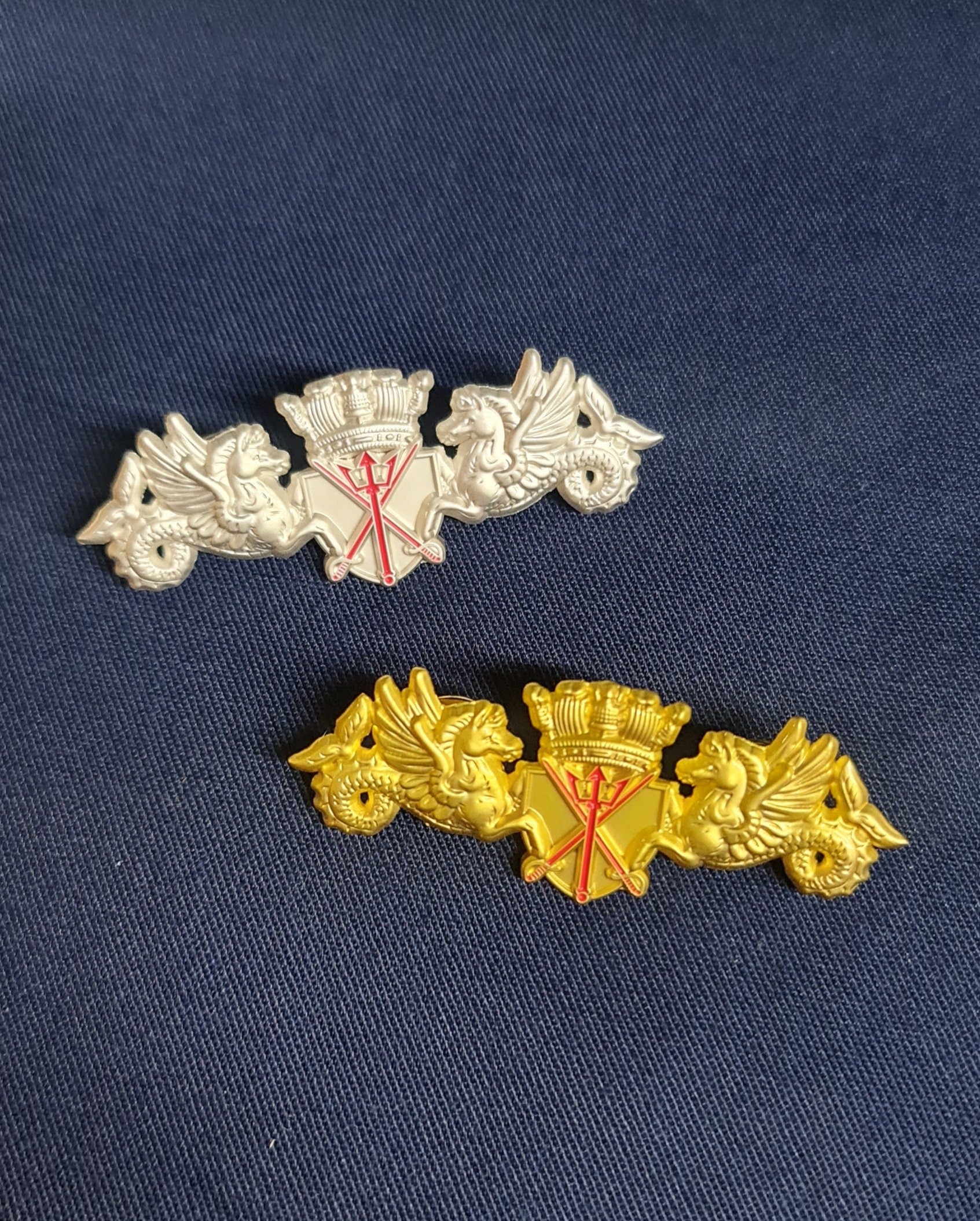 Royal Navy - Principle Warfare Officer / PWO Metal badge brooch - Choo ...