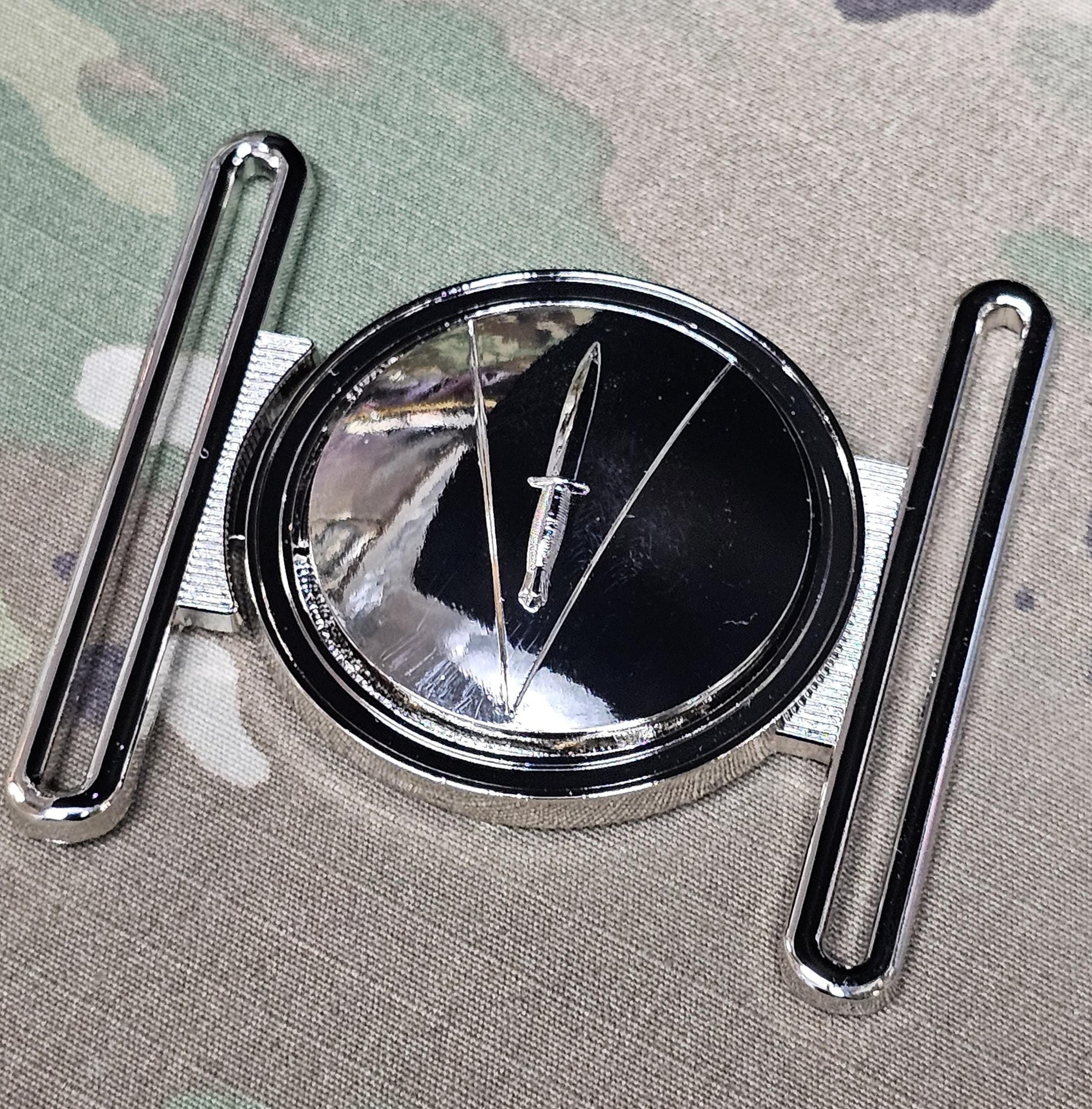 British Army All Arms Commando Stable Belt Buckle - Locket Style - dur ...