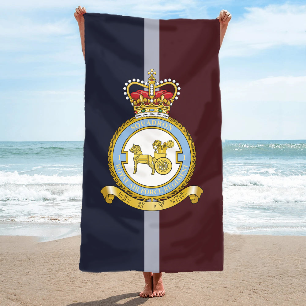 Fully Printed 1 Sqn RAF Regiment Towel – hanger39colchester