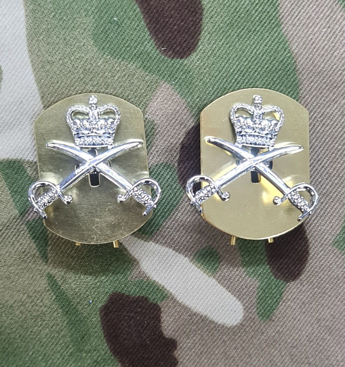Royal Army Physical Training Corps RAPTC OR (EIIR) Collar Badges ...