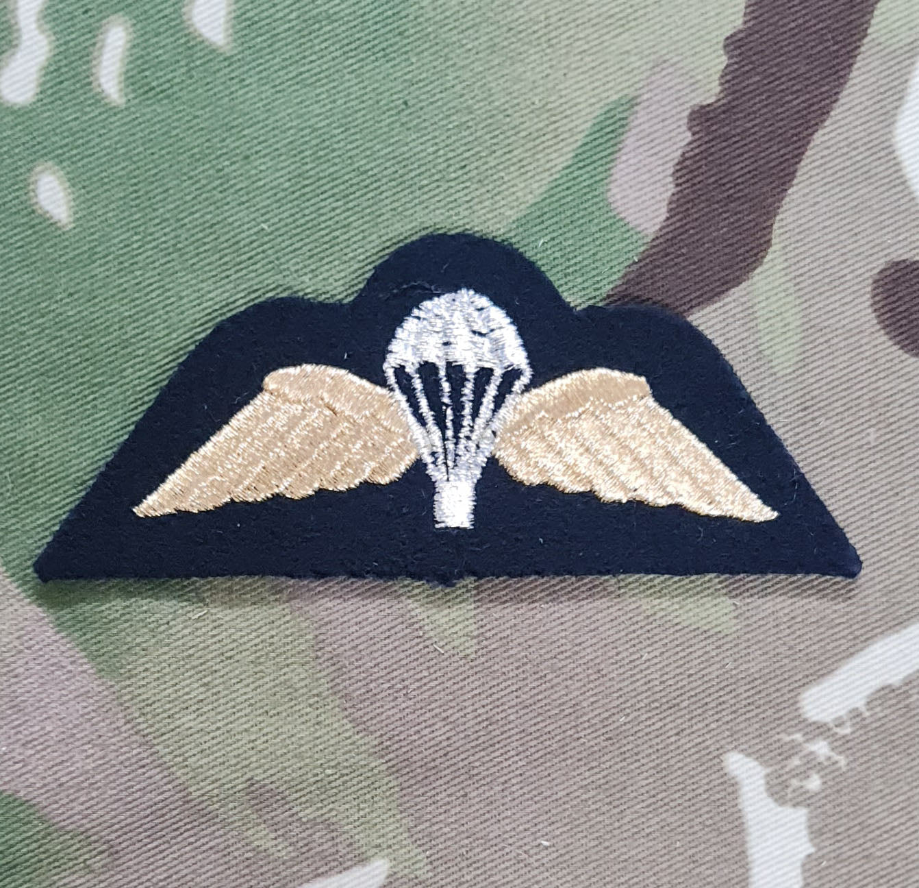 British Parachutist qualification Jump Wings Royal Marines Commando pa ...