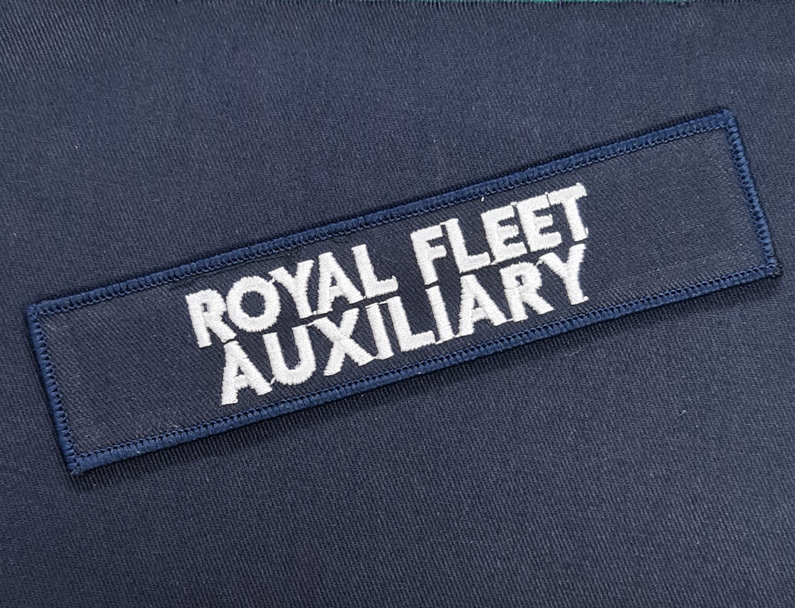 Royal Fleet Auxiliary RFA PCS Navy Blue Chest Identification Badge ...