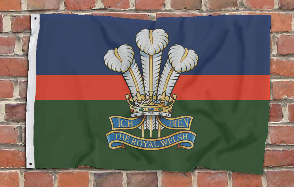 Royal Welsh (RW) - Fully Printed Flag – hanger39colchester
