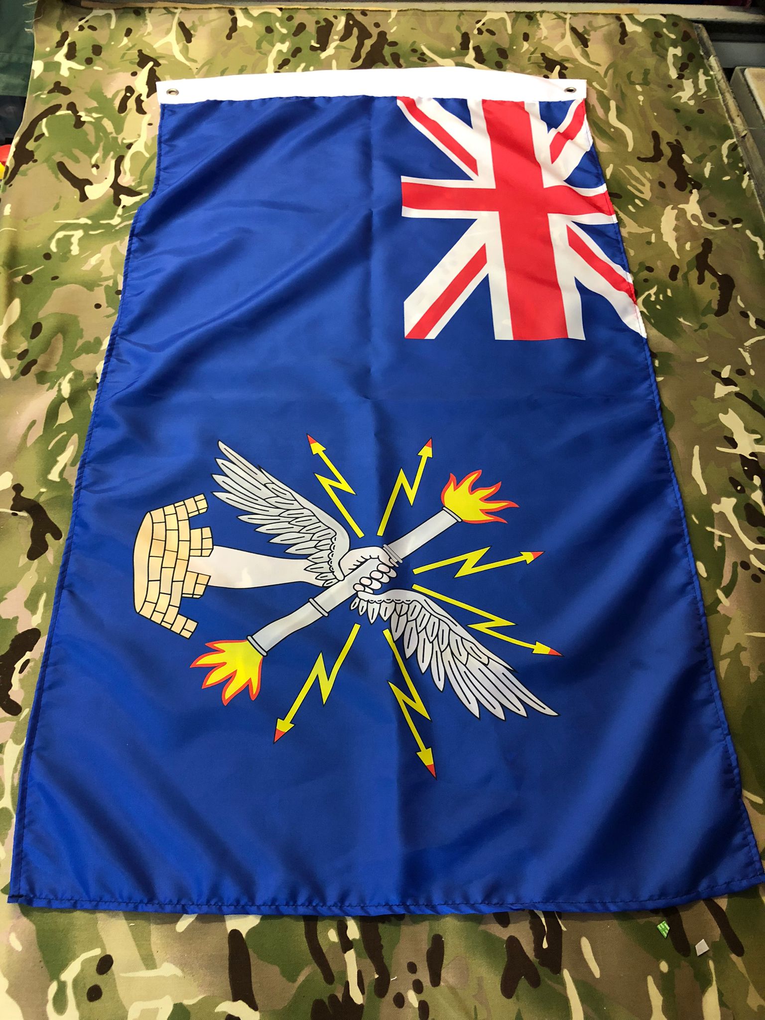 Royal Engineers Ensign / Boat Operations - Fully Printed Flag ...