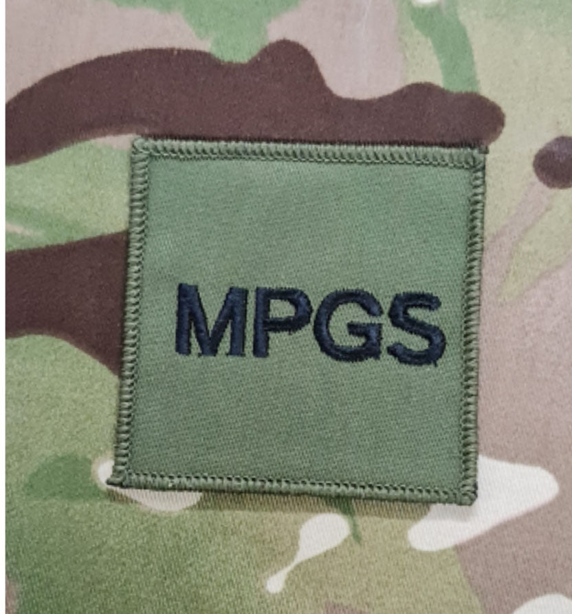 Military Provost Guard Service Tactical Recognition Flash TRF Subdued ...